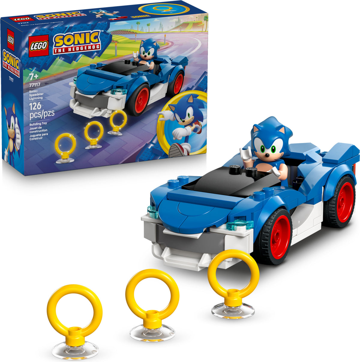 77117 Sonic: Speedster Lightning — Piccolo Mondo Toys