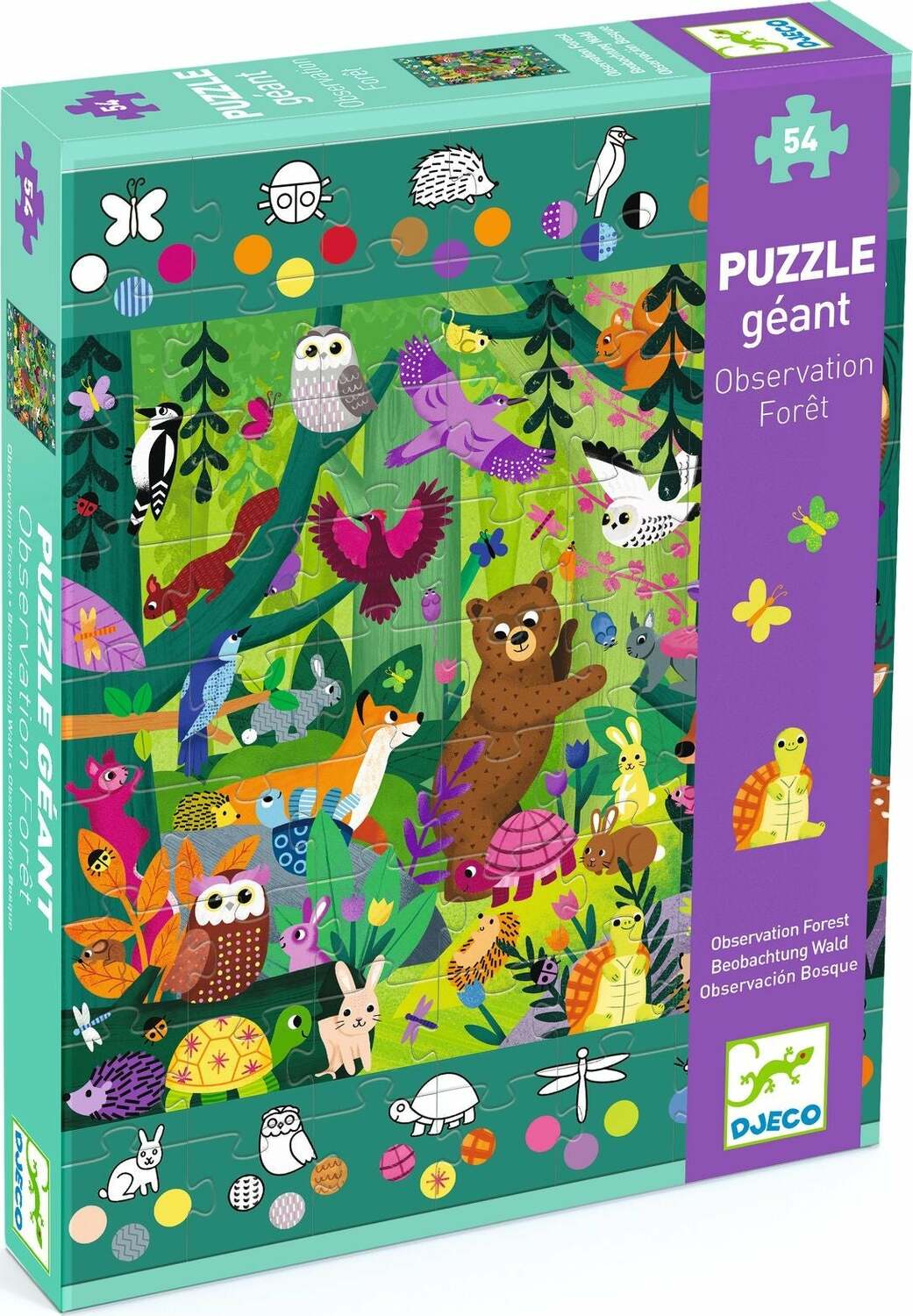 Giant Floor Observation Forest Puzzle — Piccolo Mondo Toys