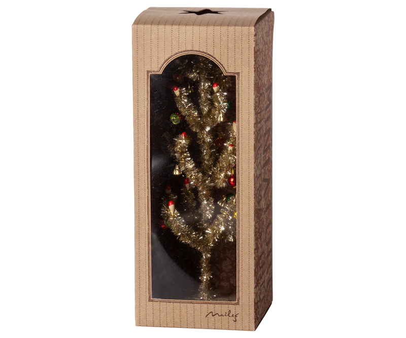 Maileg Gold Large Christmas Tree — Piccolo Mondo Toys
