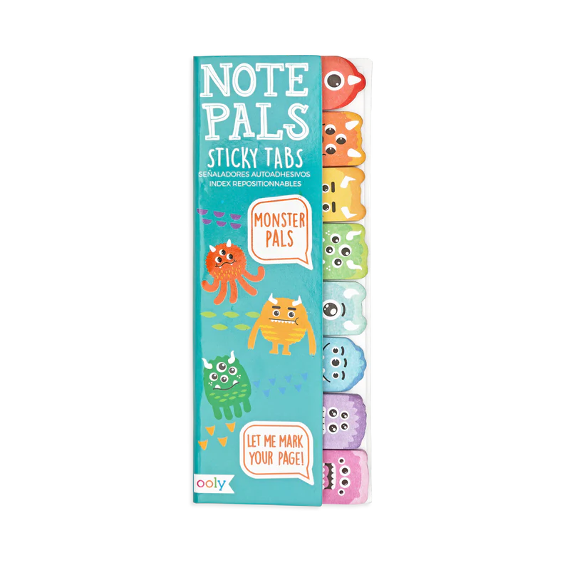 Monster Pals Notes Pals Sticky Tabs — Piccolo Mondo Toys