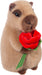 Valentine Capybara with Rose — Piccolo Mondo Toys