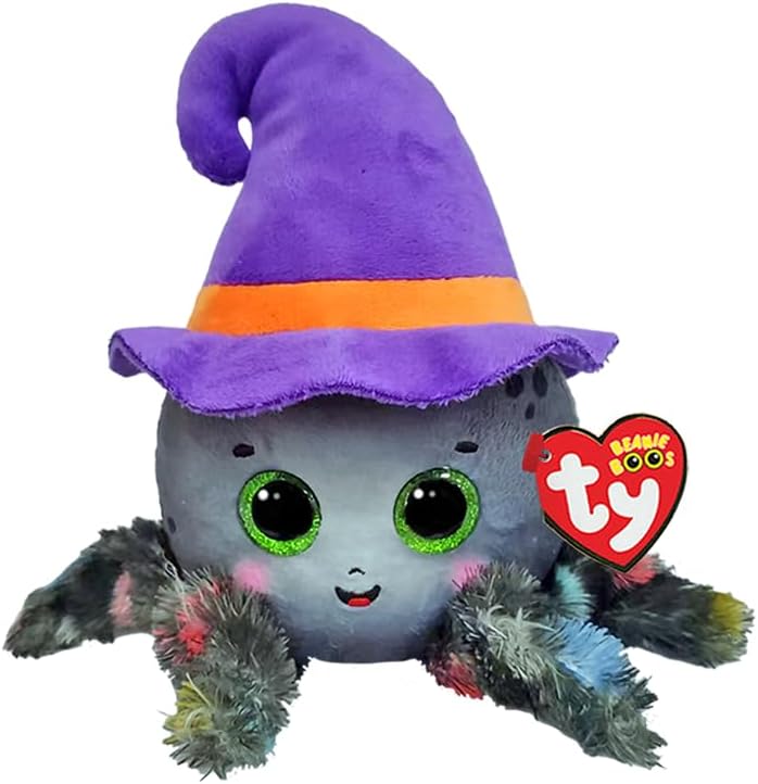 Weaver Spider with Hat Beanie Boos — Piccolo Mondo Toys