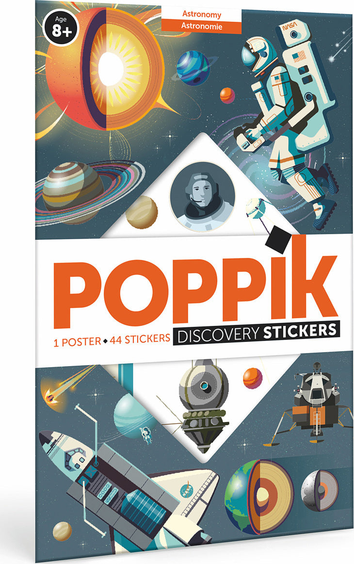 Astronomy Discovery Sticker Posters — Piccolo Mondo Toys
