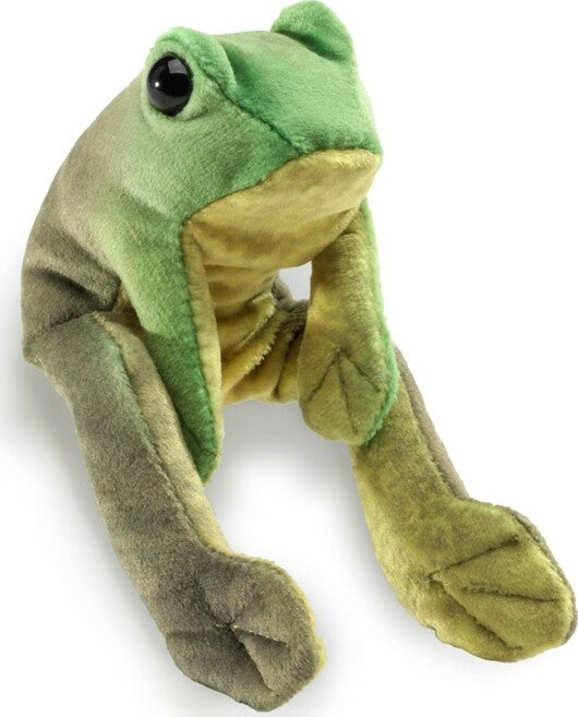 Mini Sitting Frog Puppet — Piccolo Mondo Toys