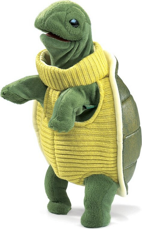 Turtleneck Turtle Puppet — Piccolo Mondo Toys