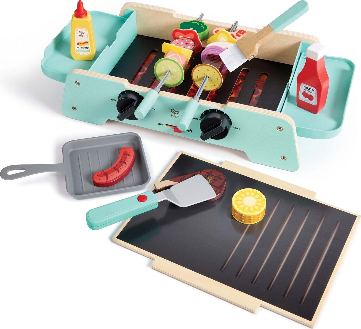 Sizzling Griddle & Grill BBQ Set — Piccolo Mondo Toys