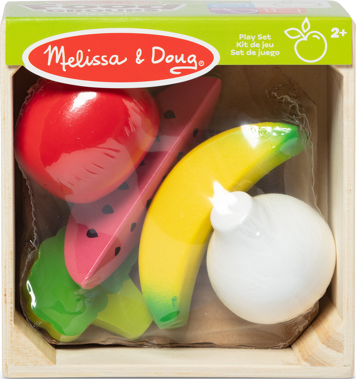 Produce Wooden Food Groups Play — Piccolo Mondo Toys