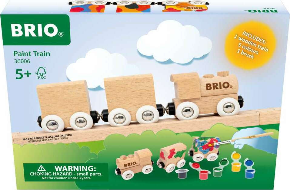 Brio Paint Train Kit — Piccolo Mondo Toys