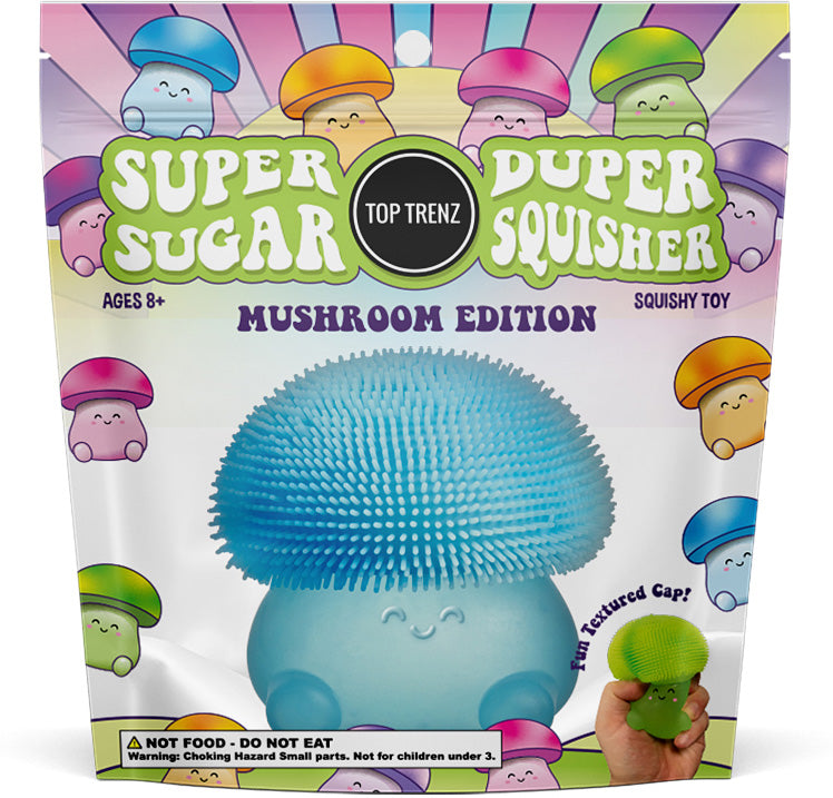Super Duper Sugar Squisher Mushroom Edition — Piccolo Mondo Toys