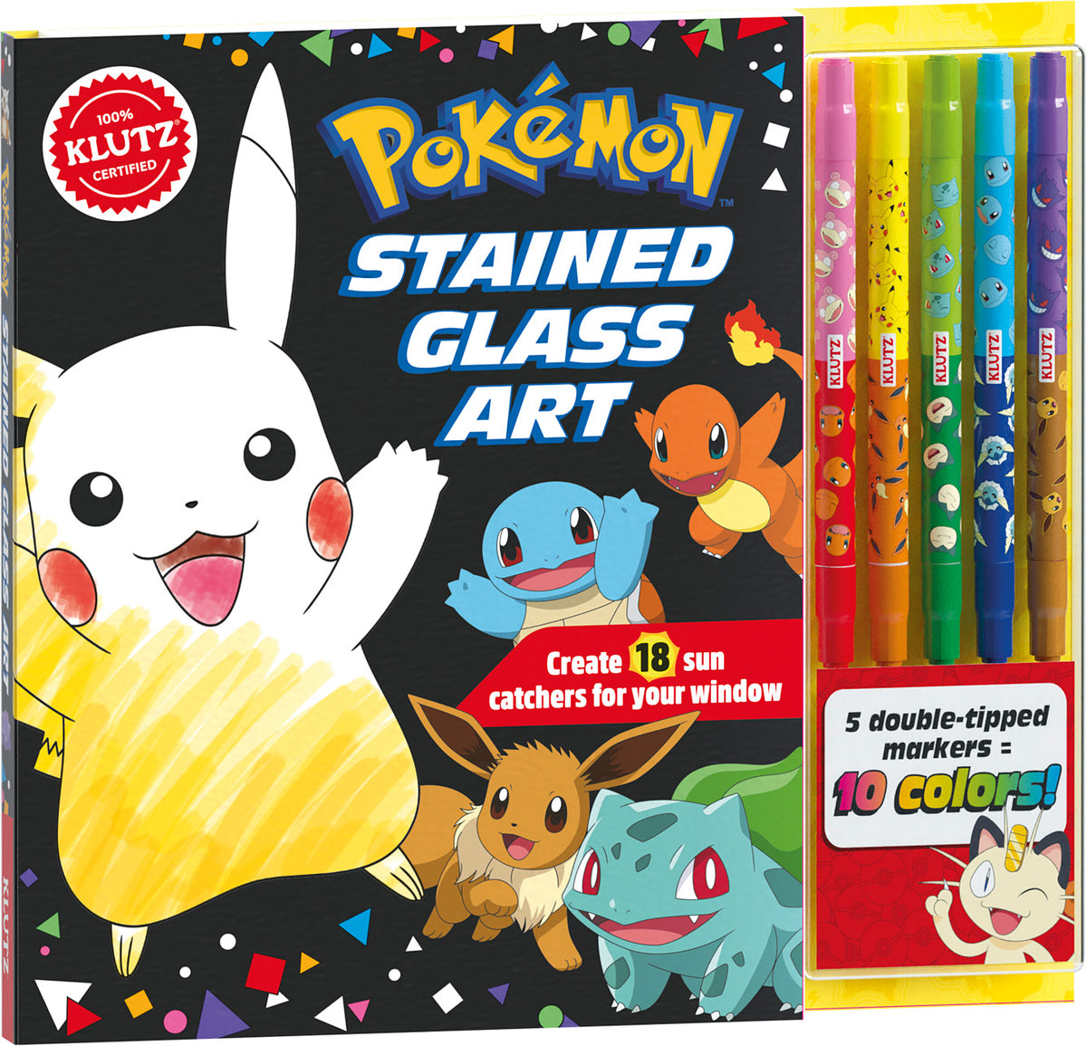 Pokémon® Stained Glass Art — Piccolo Mondo Toys