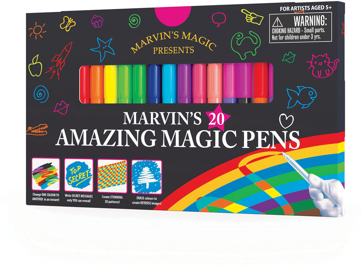 Marvin’s Amazing Magic Pens - 20 pcs — Piccolo Mondo Toys