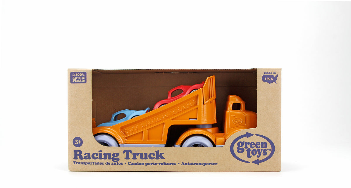 Racing Truck with 2 Racers — Piccolo Mondo Toys