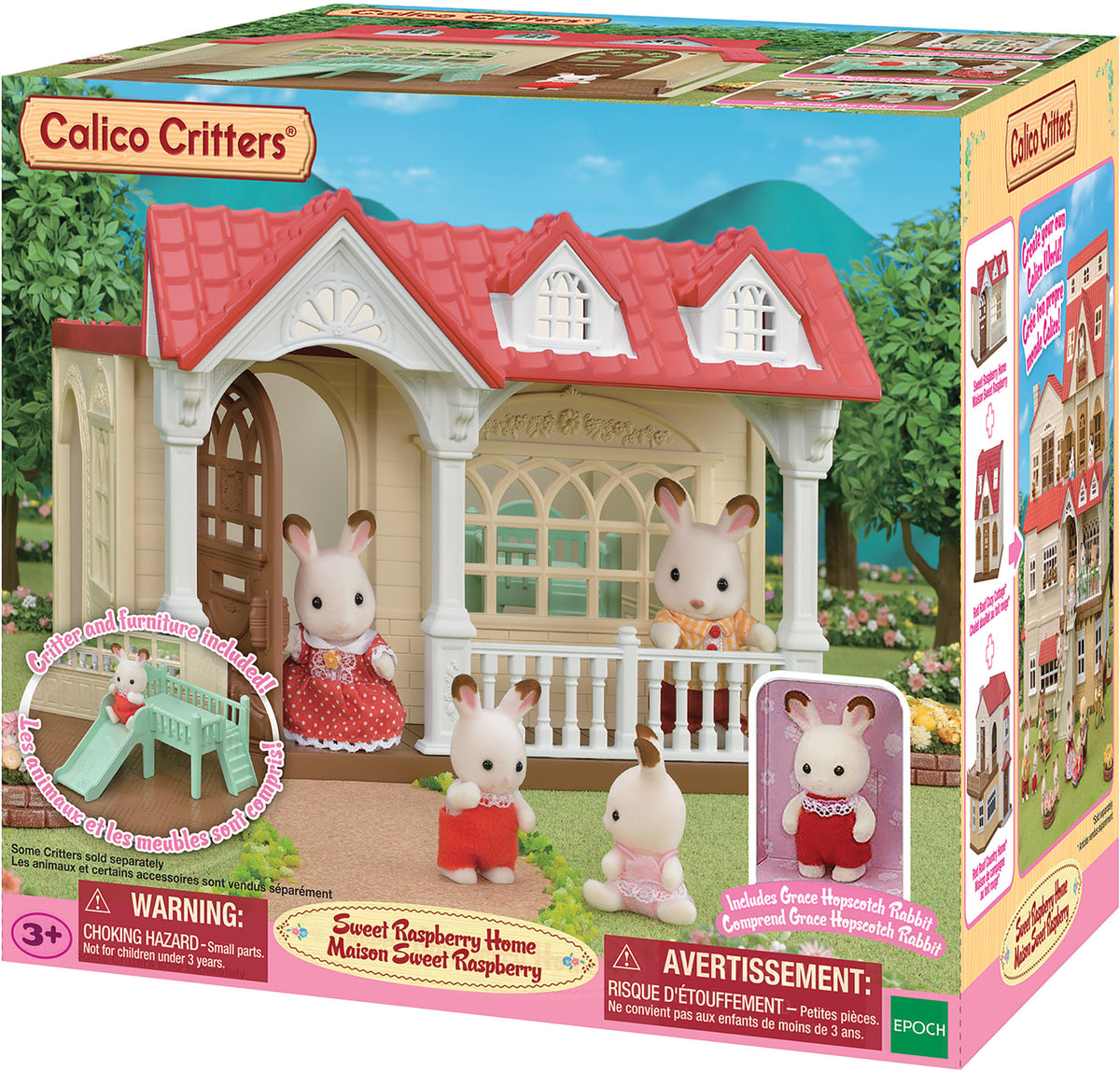 Sweet Raspberry Calico Critters Home — Piccolo Mondo Toys