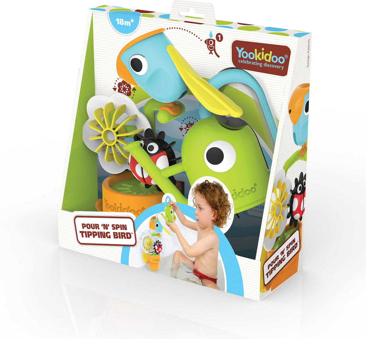 Pour 'N' Spin Tipping Bird — Piccolo Mondo Toys