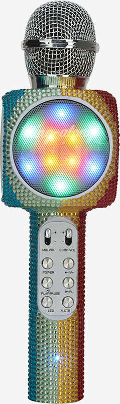 Sing-along Rainbow Microphone — Piccolo Mondo Toys