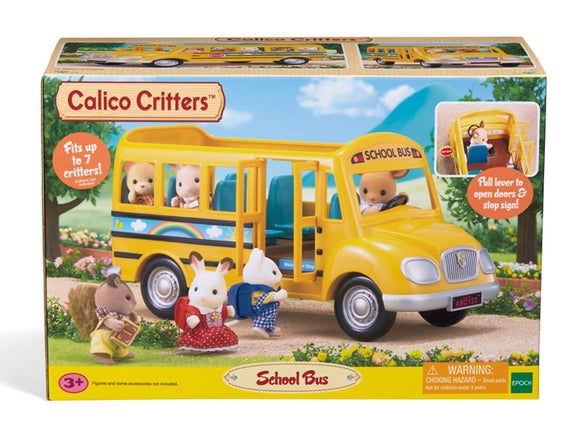 School Bus Calico Critter — Piccolo Mondo Toys