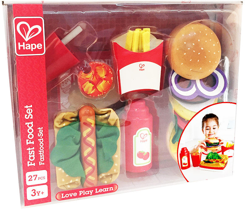 Fast Food Play Set — Piccolo Mondo Toys