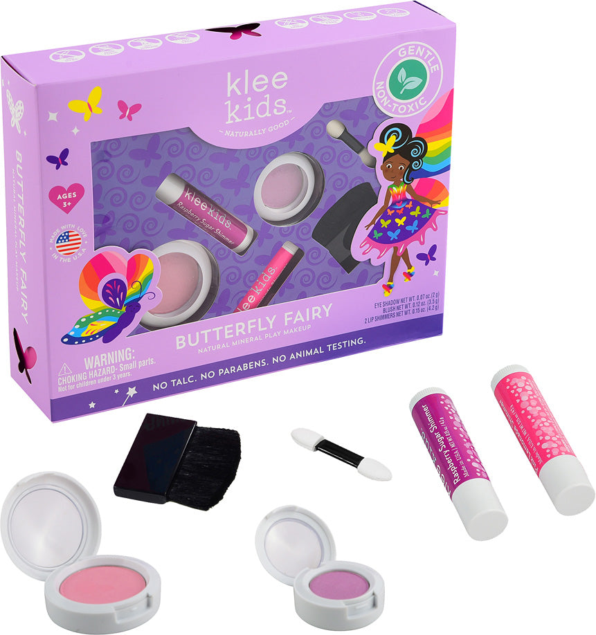 Butterfly Fairy Natural Mineral Makeup Kit — Piccolo Mondo Toys