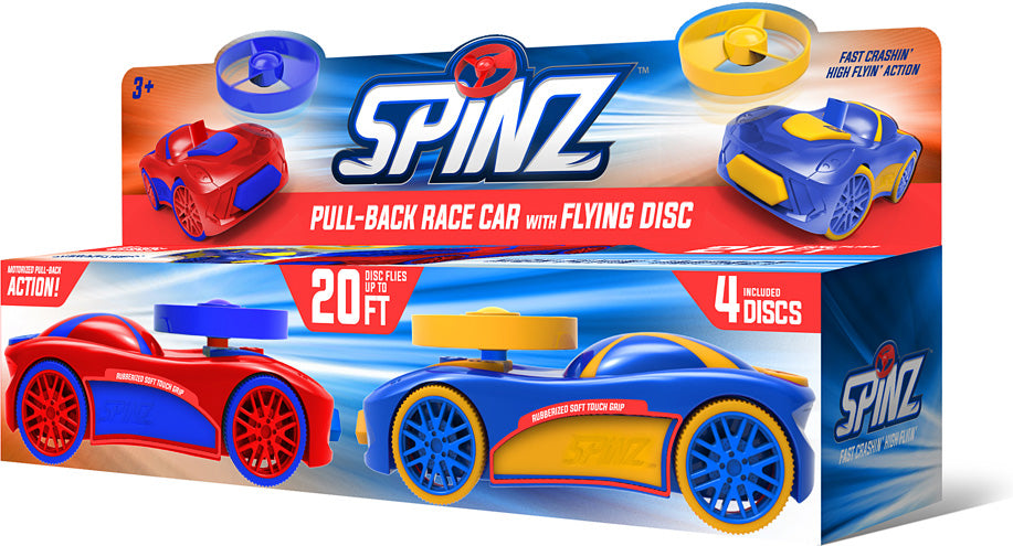 Spinz Pull-Back Race Car Two Pack — Piccolo Mondo Toys
